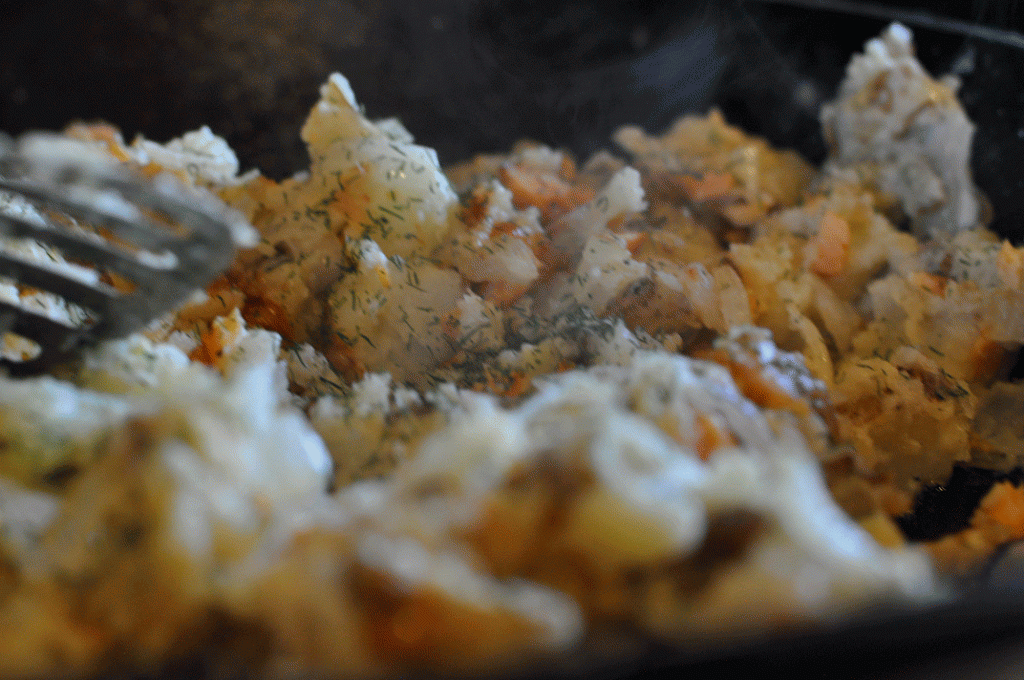 Unique Breakfast – Smoked Trout Hash - The Rocky Mountain Woman