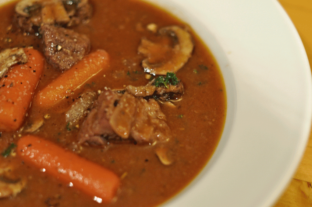 Baby Bello Beef and Mushroom Stew - The Rocky Mountain Woman