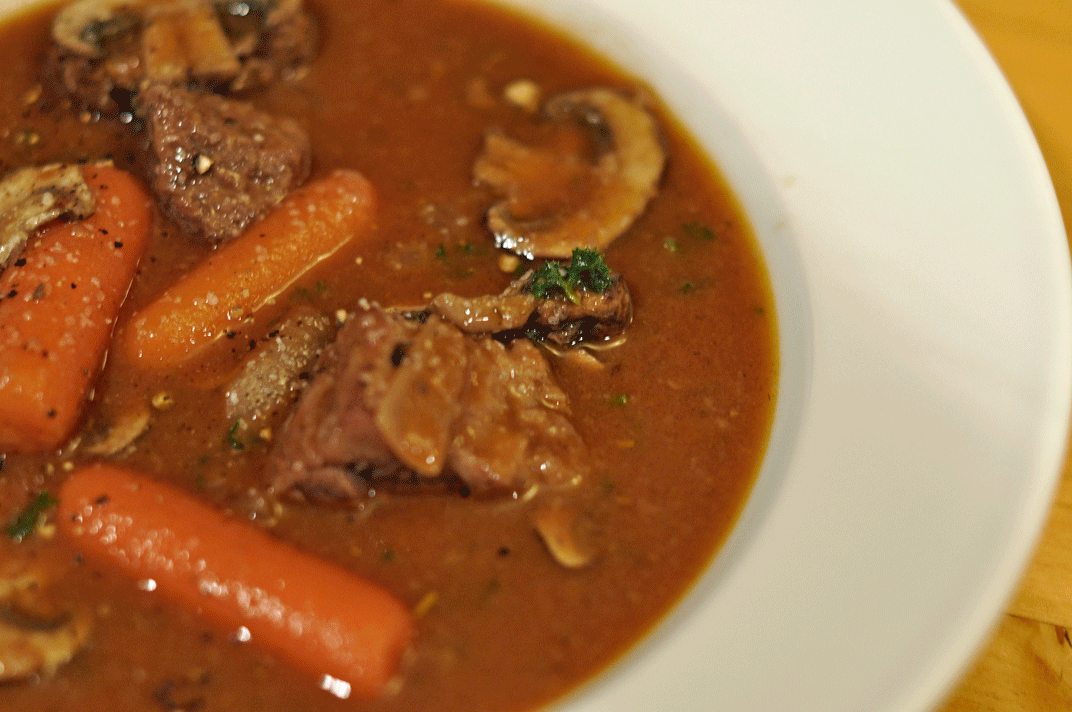 Baby Bello Beef and Mushroom Stew - The Rocky Mountain Woman